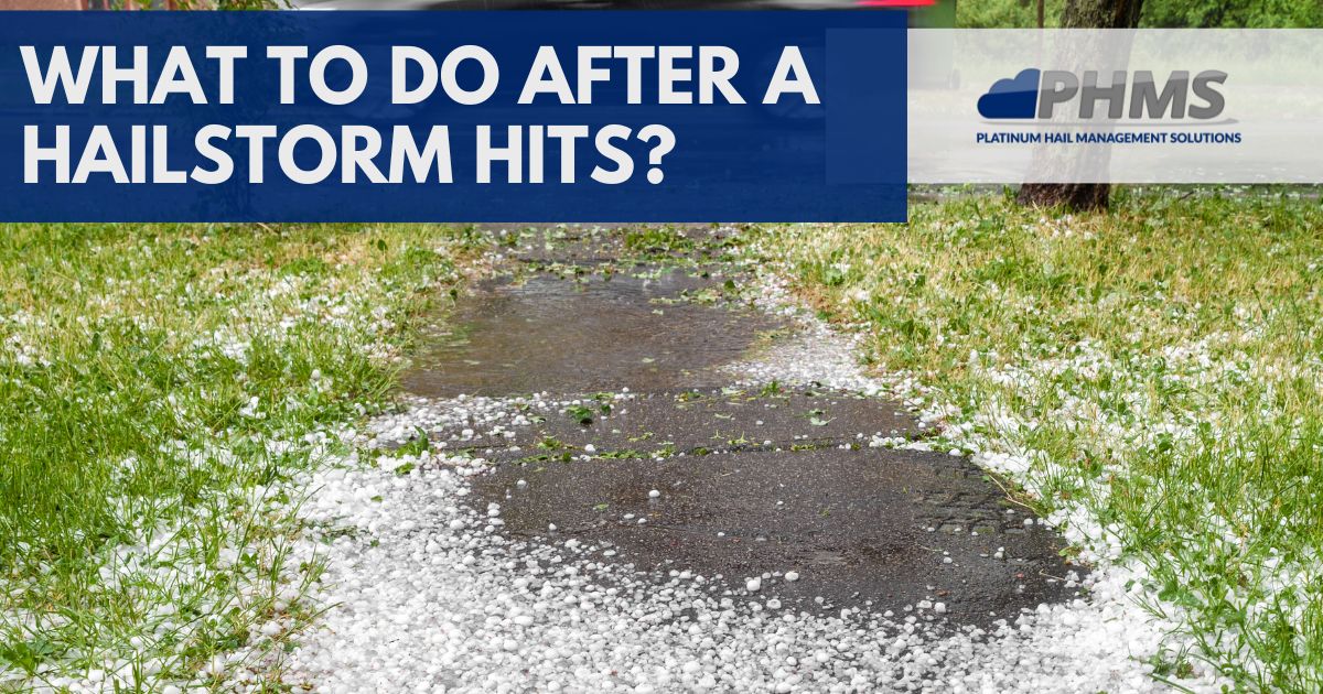 What to Do After a Hailstorm Hits - PHMS